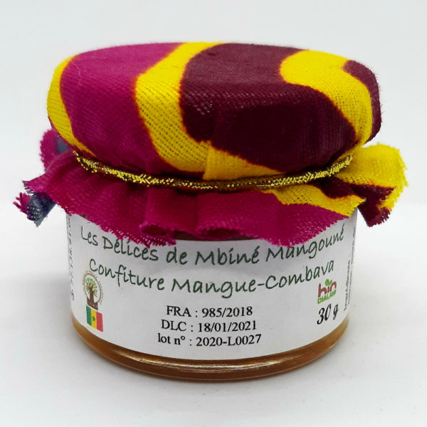 Confiture Mangue Combava - Plateforme «E-KOMKOM»