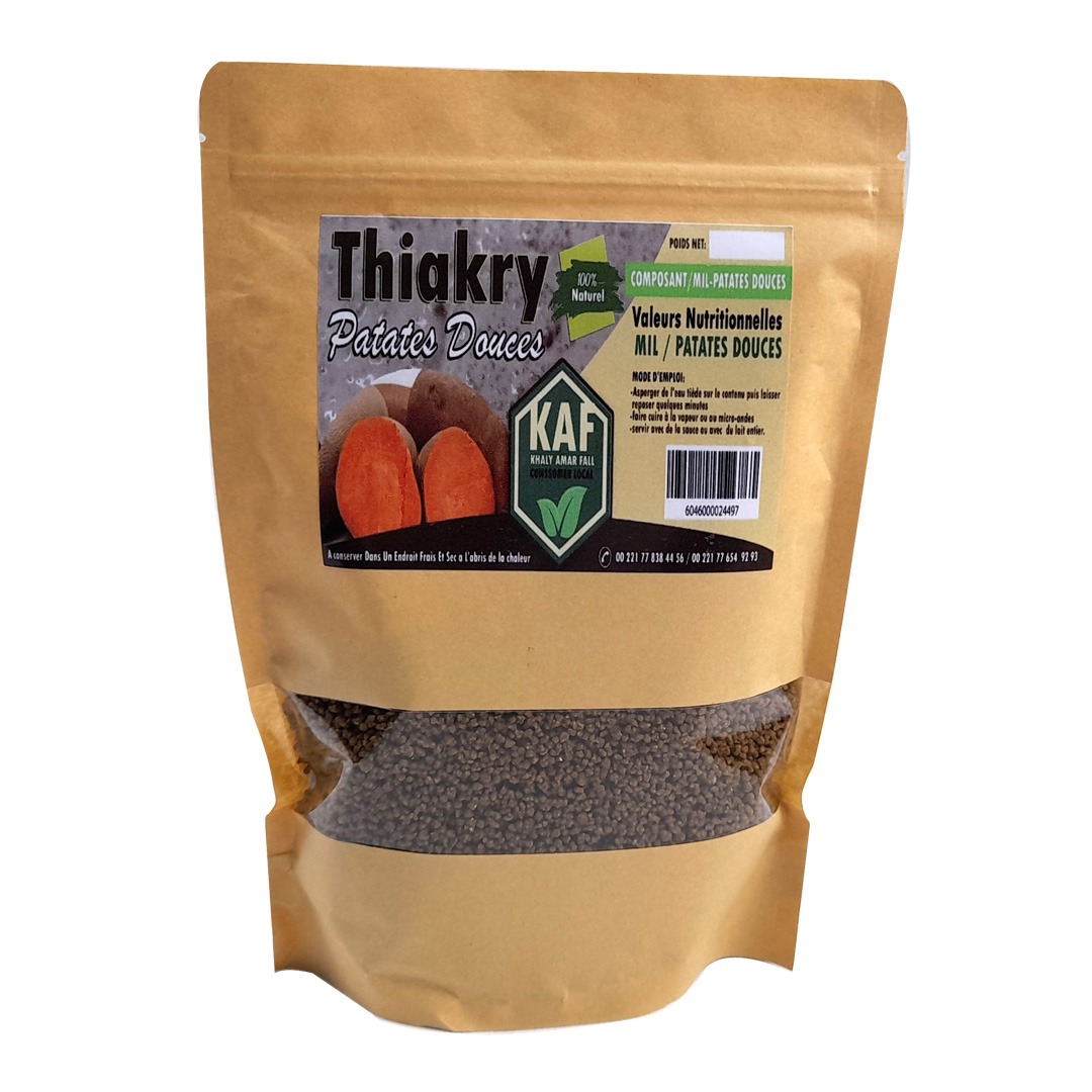 Thiakry patate douce - Plateforme «E-KOMKOM»