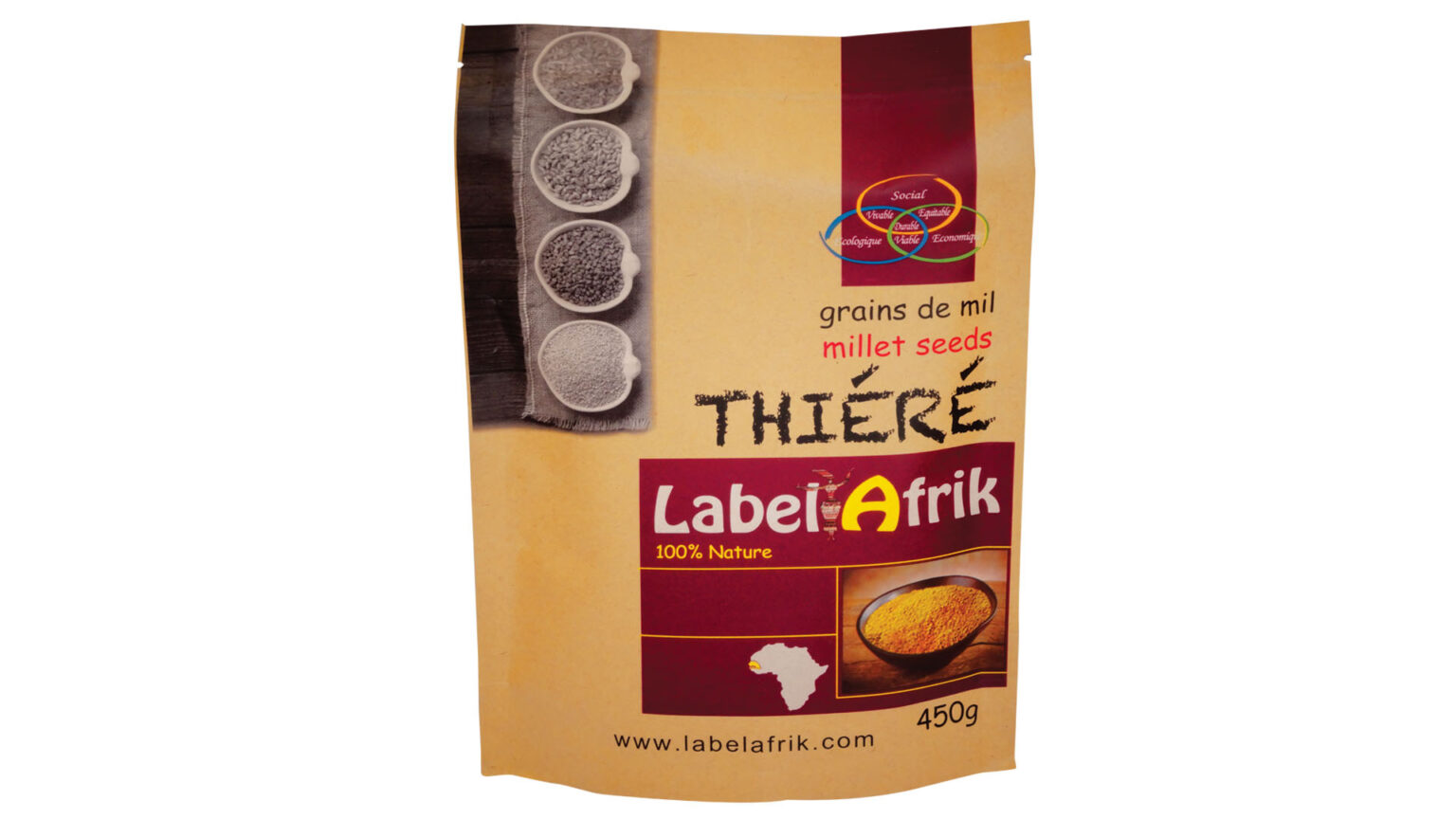 THIERE LALO LABEL AFRIK SACHET DE 450g - e-KOMKOM