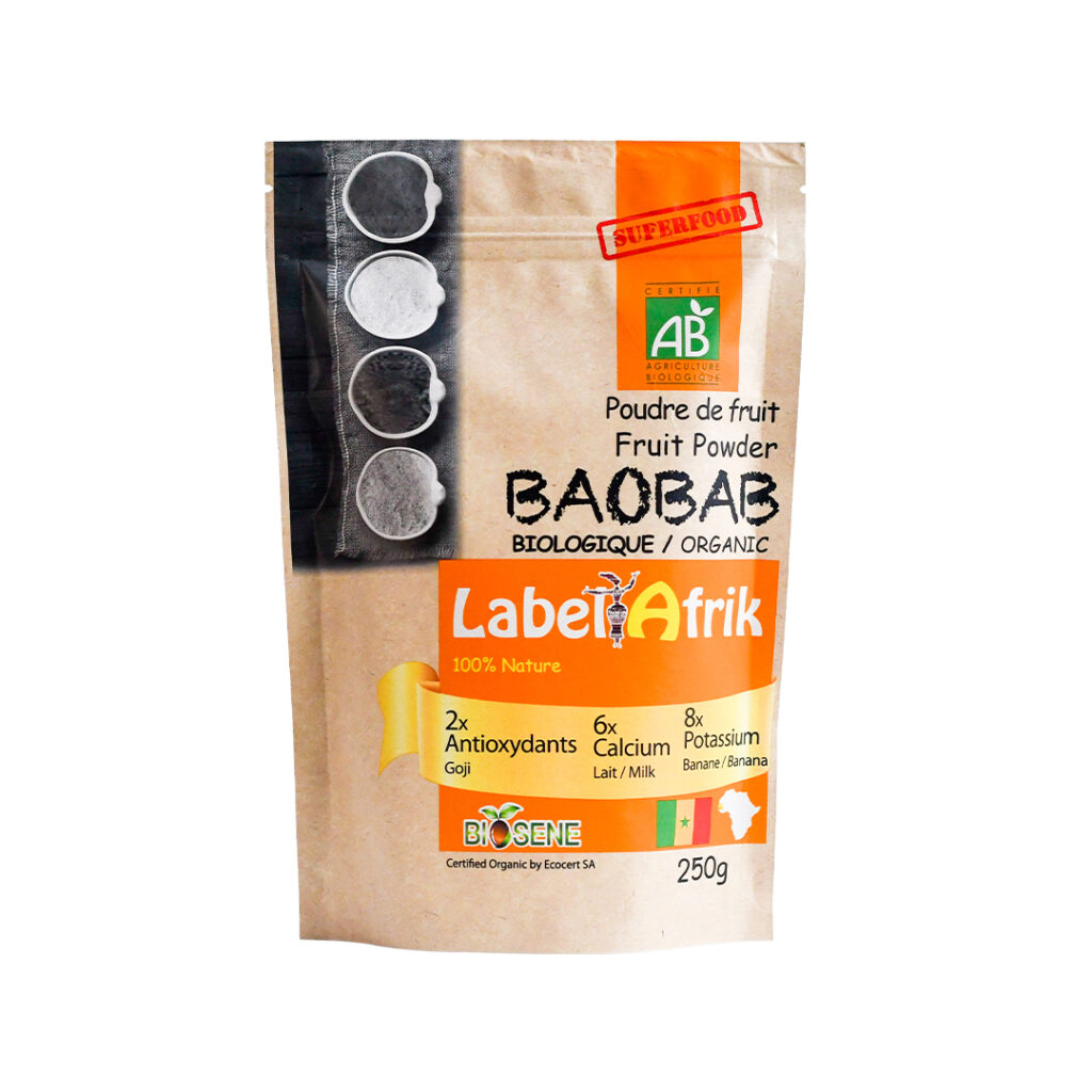 BONBON AU BAOBAB ET MORINGA BIO DIONGOMA SACHET DE 150 GRS - e-KOMKOM